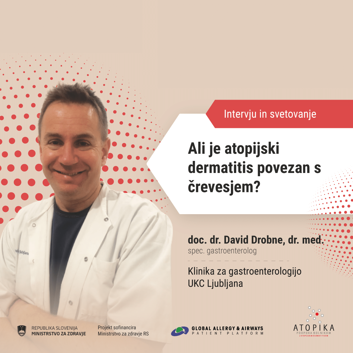 Ali je atopijski dermatitis povezan s črevesjem?